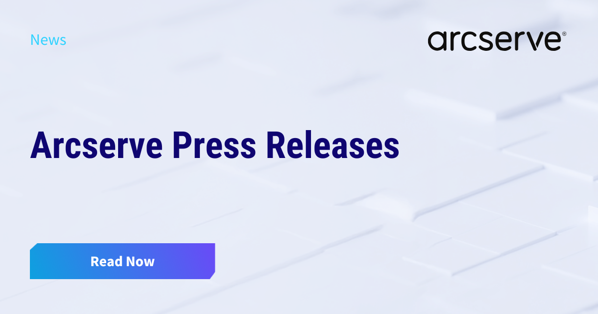 Press Releases | Arcserve